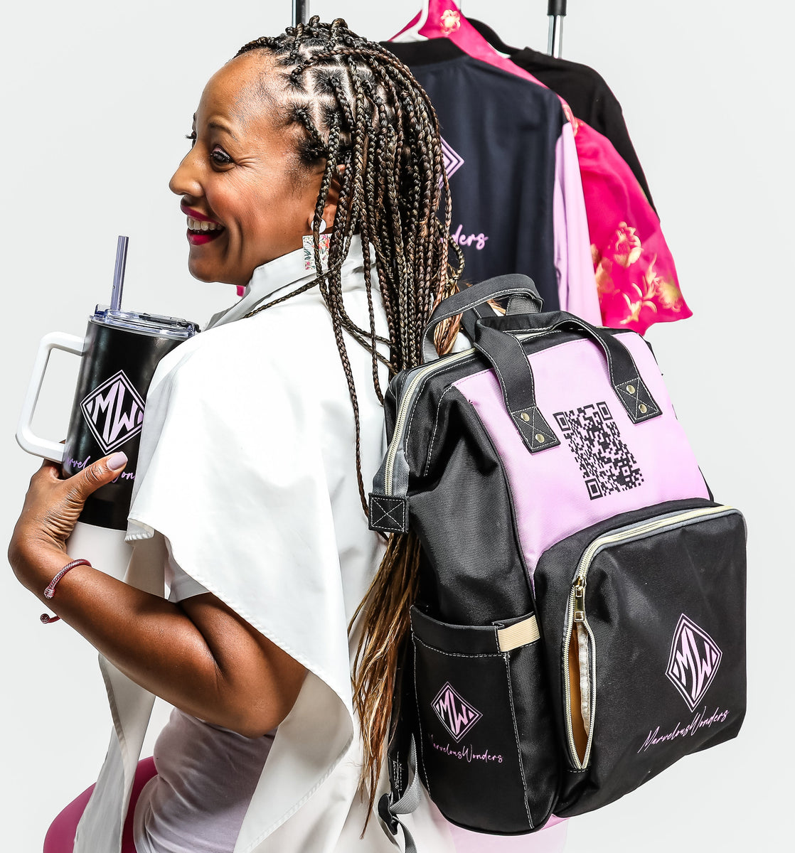 Alumni Deluxe Backpack w/ QR Code – HustlingSpirit